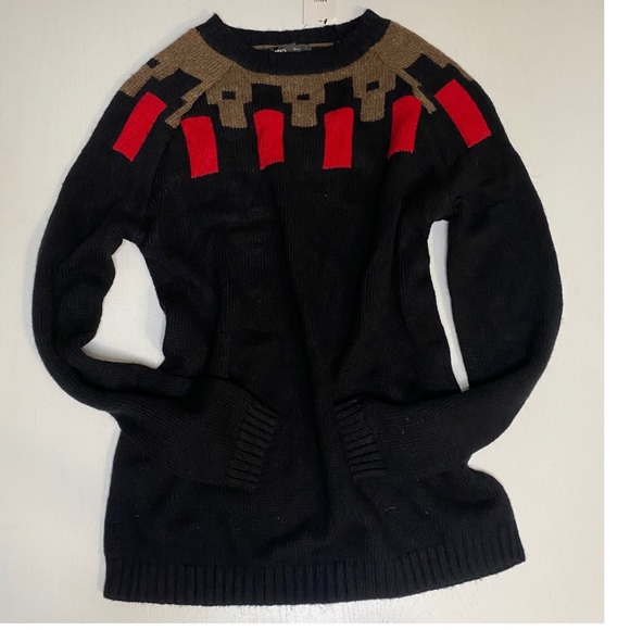 Mango | Sweaters | Mng Black 8s Inspo Sweater | Poshmark